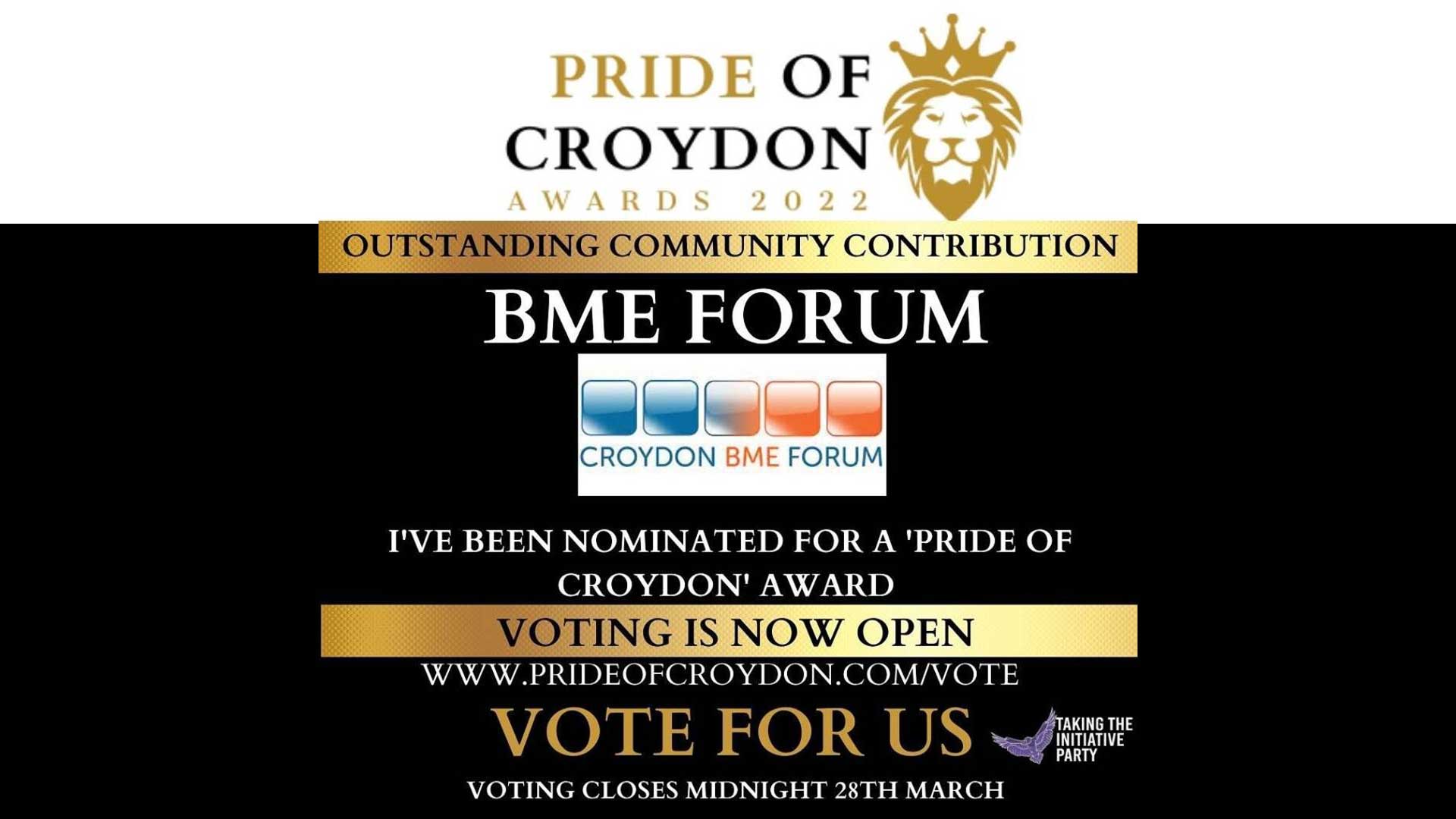 Pride of Croydon Awards 2022 – cbmeforum