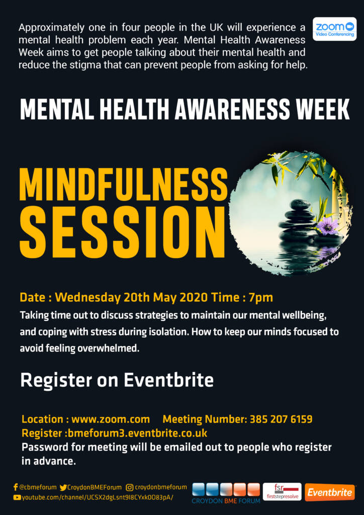 Mental Health Week – cbmeforum