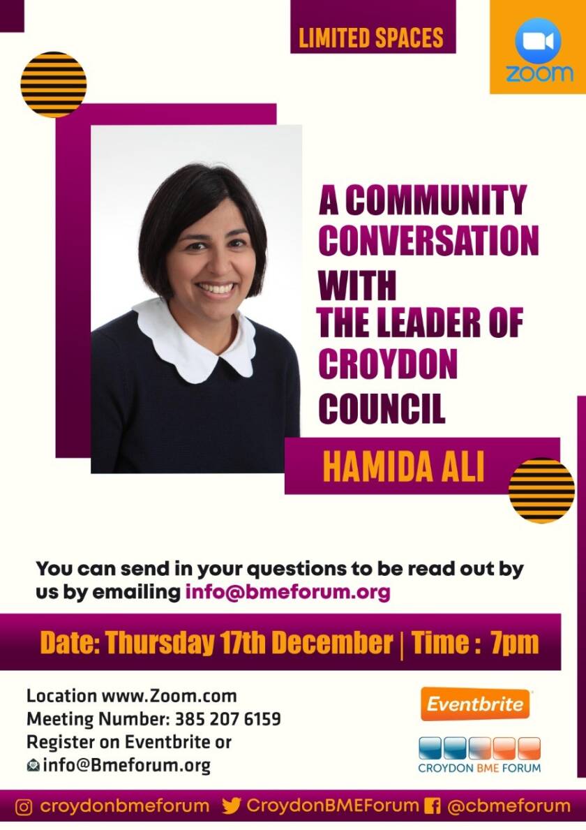 A Community Conversation with Hamida Ali – cbmeforum