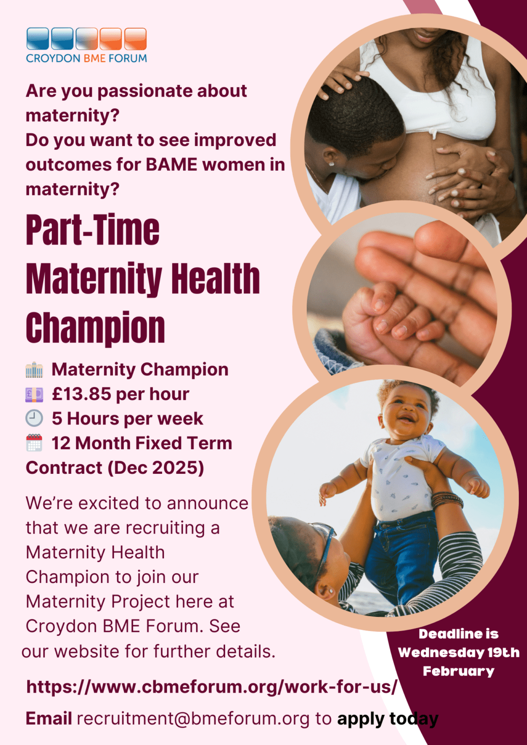 Work for Us – cbmeforum