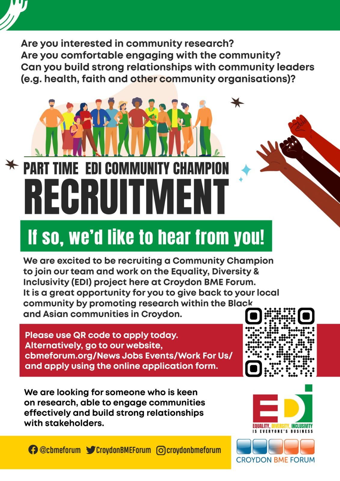 Work for Us – cbmeforum